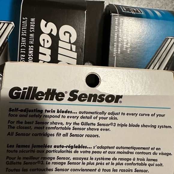 gillette | Grooming | Gillette Sensor Cartridges 5 Packs Of | Poshmark